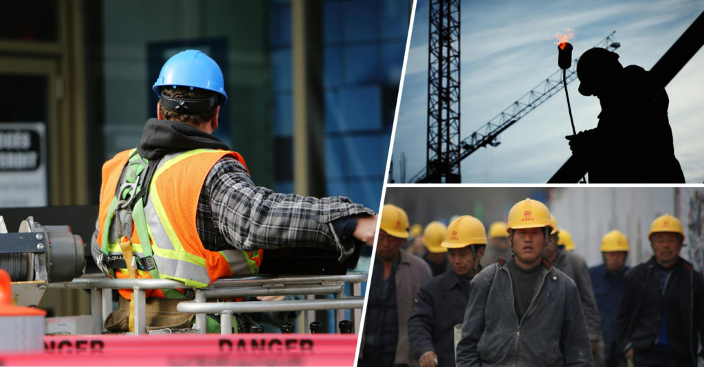 How many construction workers are needed to build a building ...