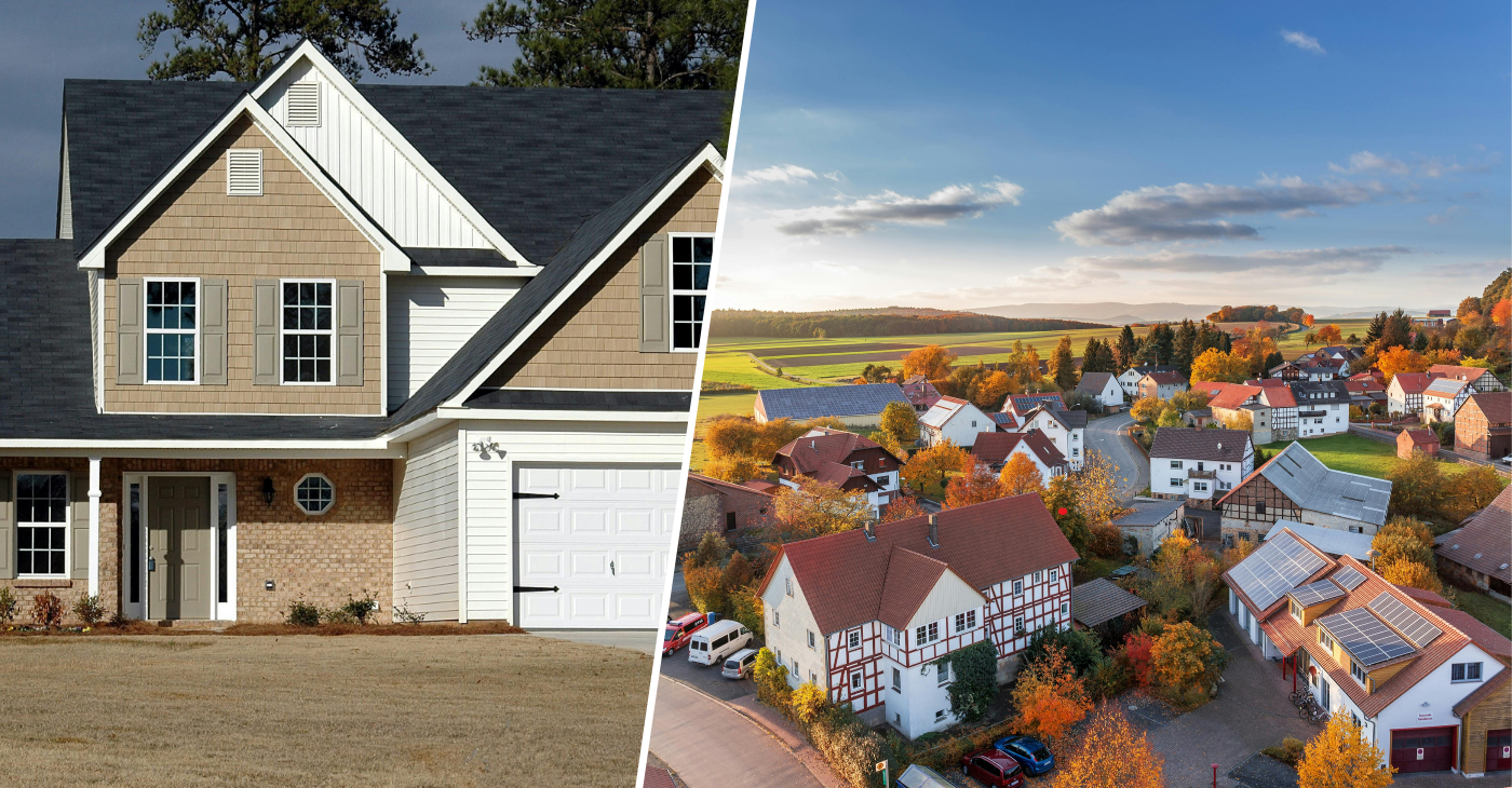Guide: How tall is a 2 storey house in metres in the UK ...
